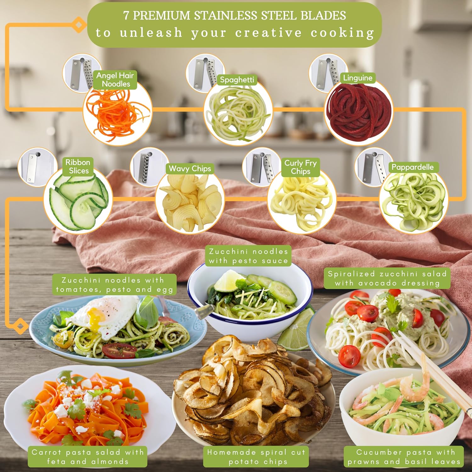 The Ultimate Guide to Spiralizing with the Veggetti Pro: Fruits and ...